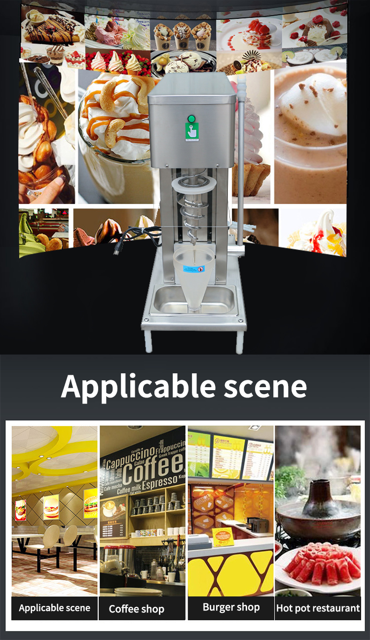 Fruit Frozen Ice Cream Mixer Blender MK-JBJ